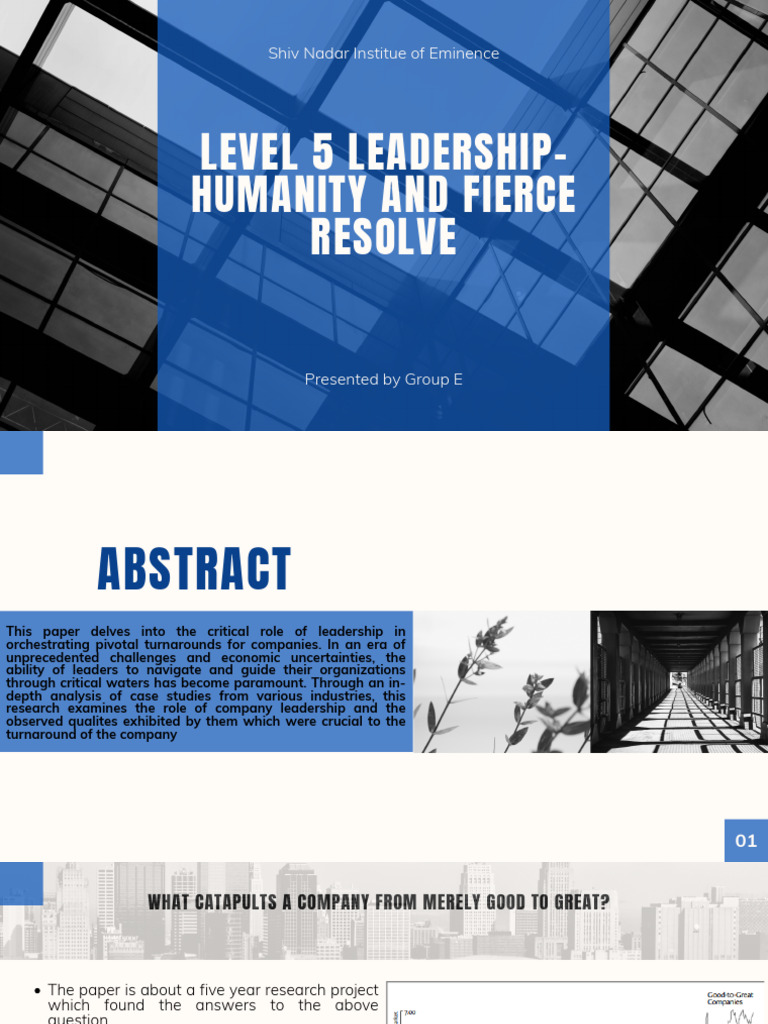 Level 5 Leader | PDF | Leadership