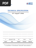 Spe For Opgw 48F India | PDF | Optical Fiber | Specification (Technical Standard)