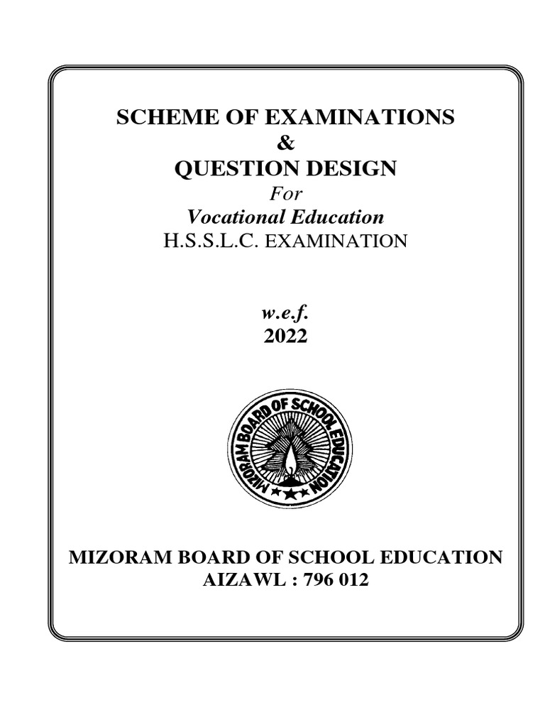 Vocational Scheme HSS 20222 | PDF | Knowledge | Information