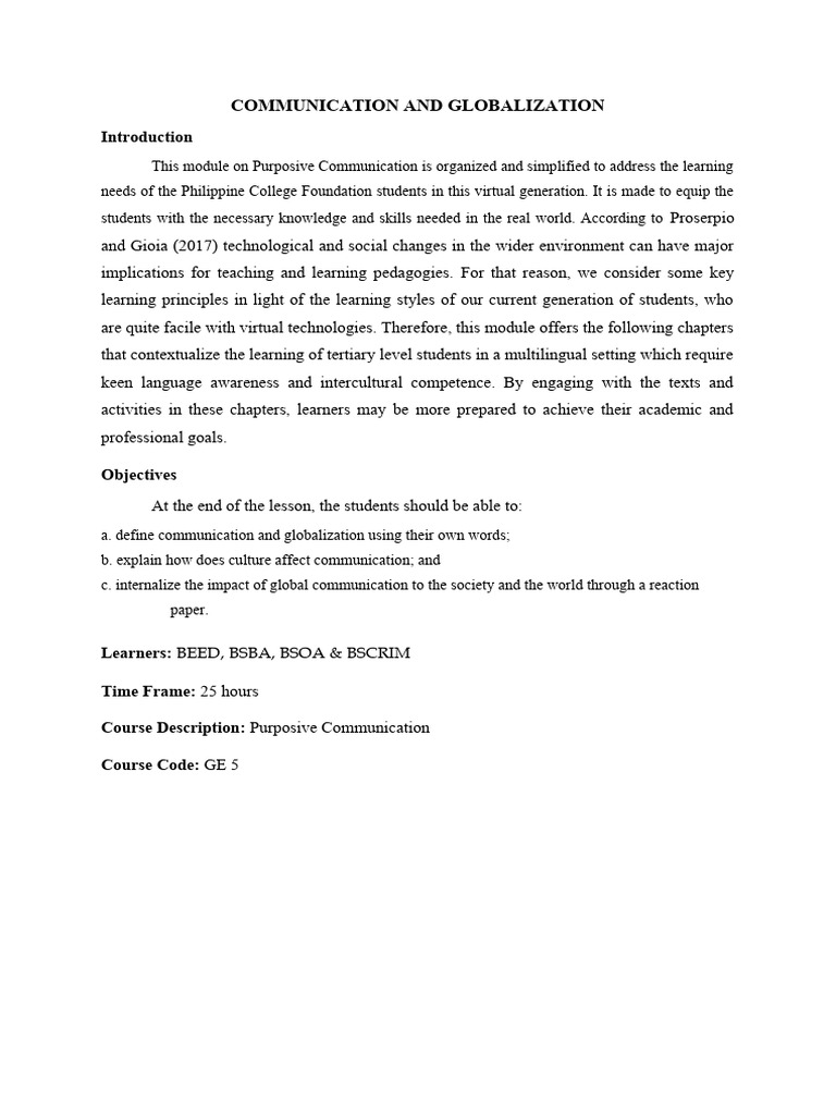 Ge5 Part Ii (Prelim) | PDF | Communication | Cognition