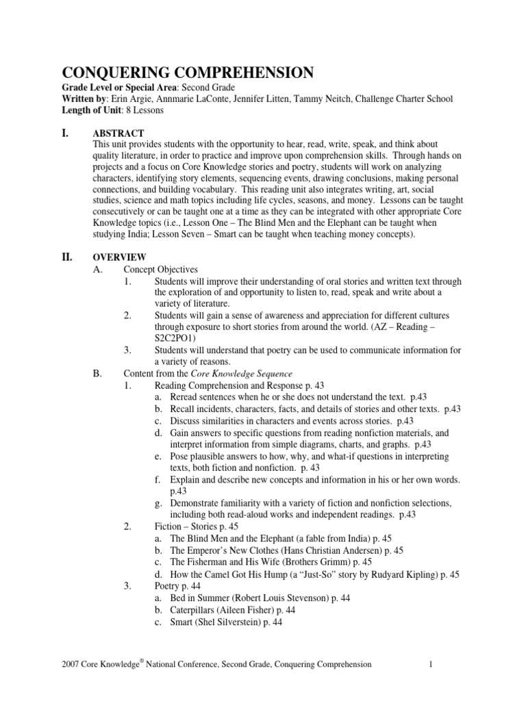 Conquering Comprehension | PDF | Reading Comprehension | Rotation