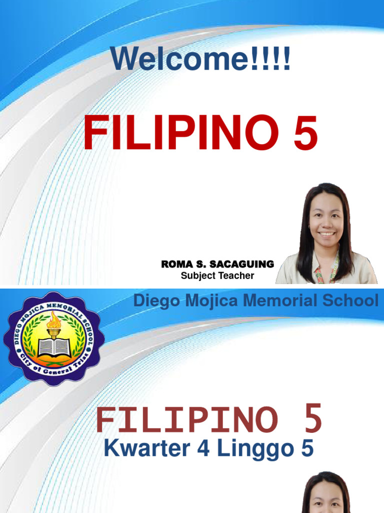 4th Grading Fil 5 Week 5 | PDF