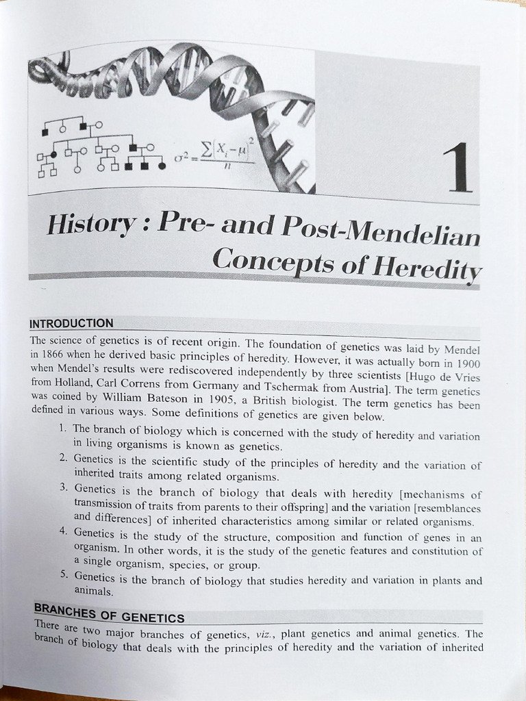 Fundamentals of Genetics 20.9.22 | PDF