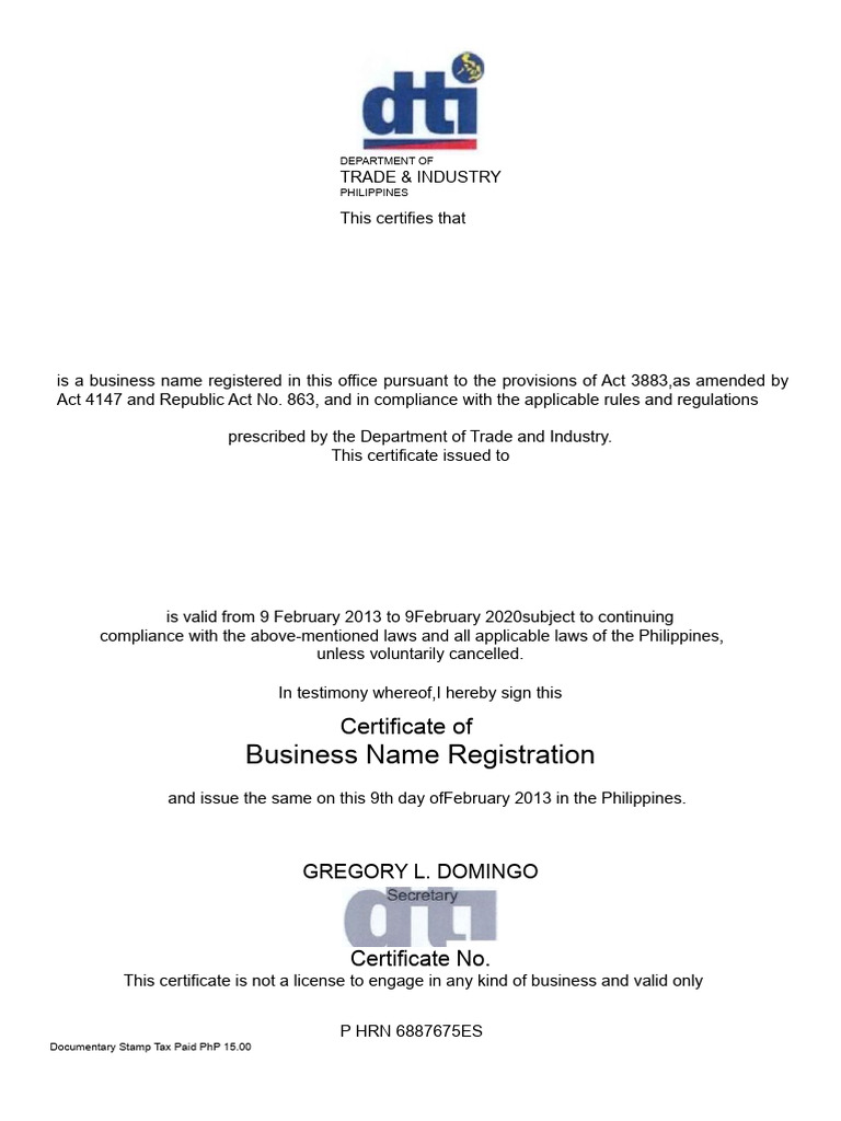DTI PERMIT Blank 1 PNG 1 | PDF