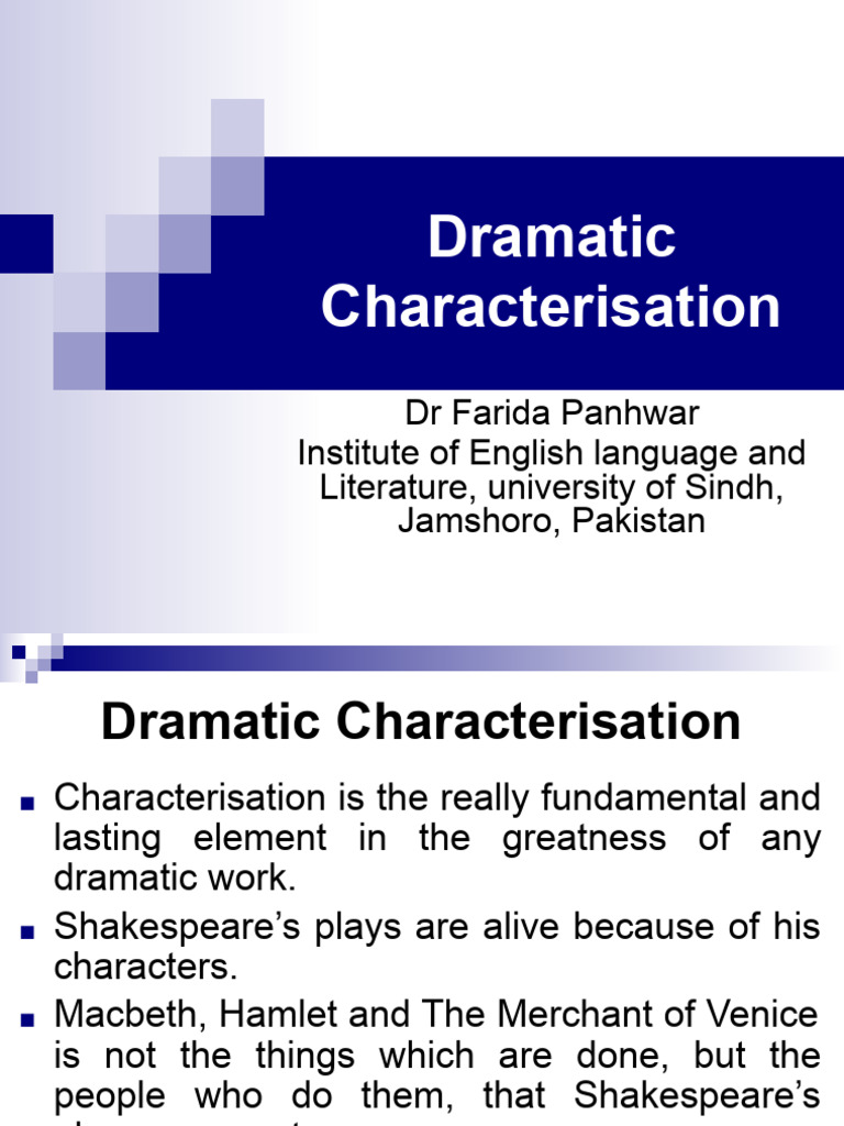 Dramatic Characterisation | PDF | Macbeth