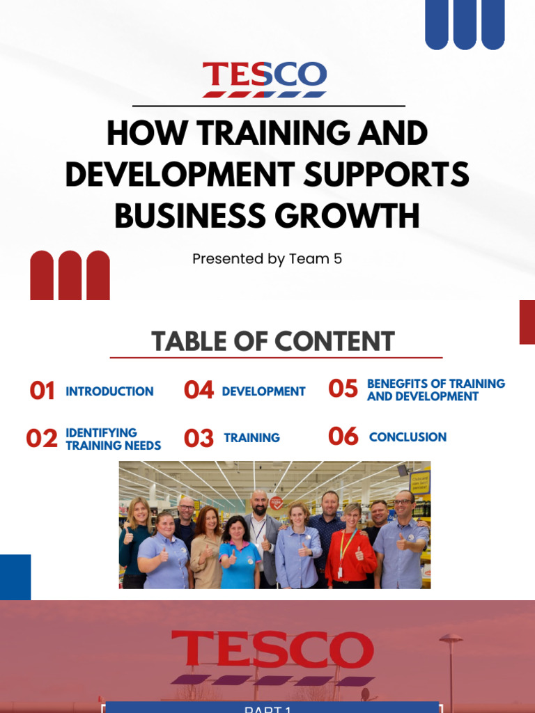 Team 5 - Tesco | PDF | Goal | Retail