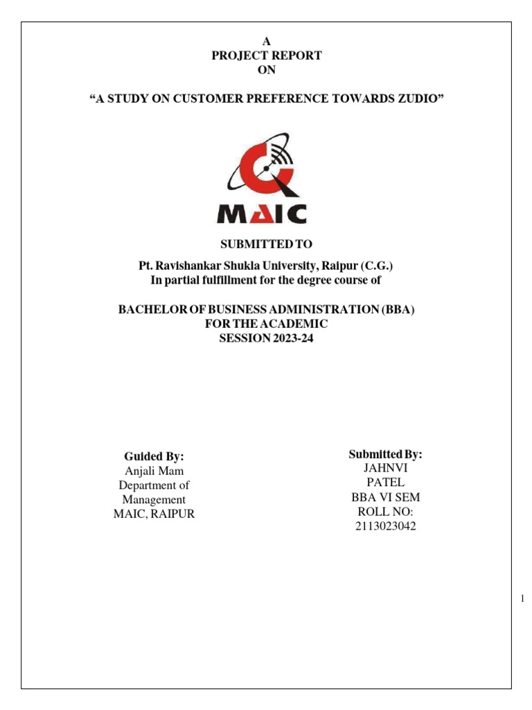 Jahnvi Patel | Download Free PDF | Retail | Brand