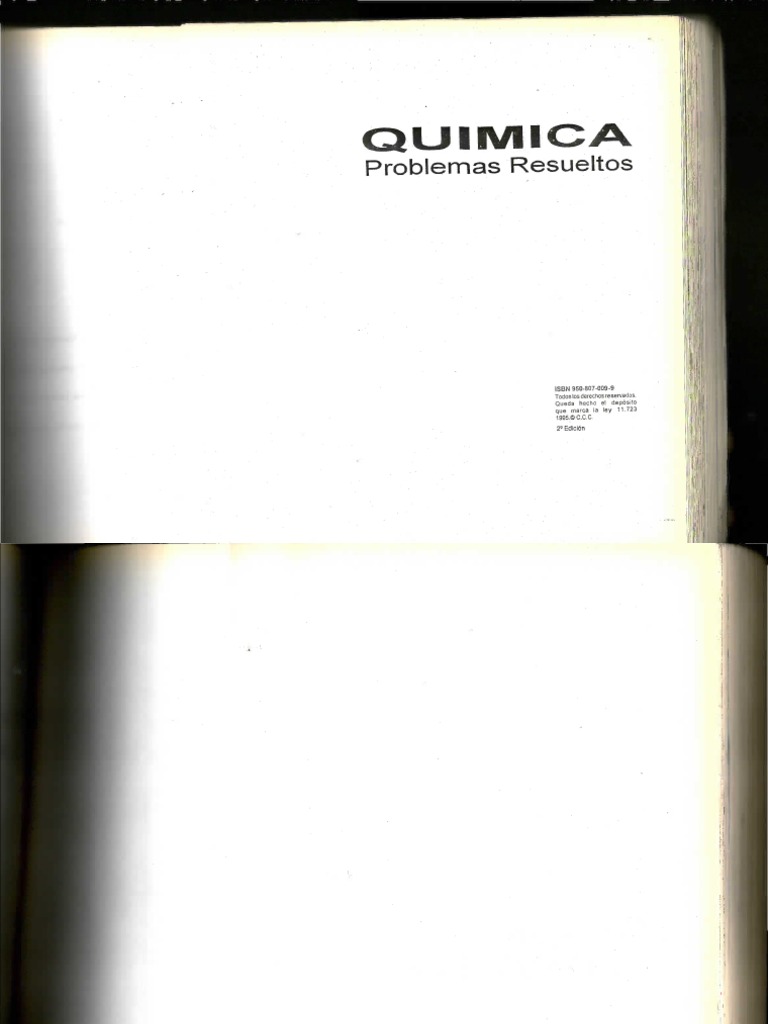 Qu Mica Problemas Resueltos004 | PDF | Gases | Mole (Unidad)