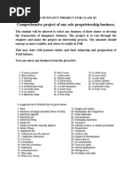 Business Studies Class Xi - Project | PDF