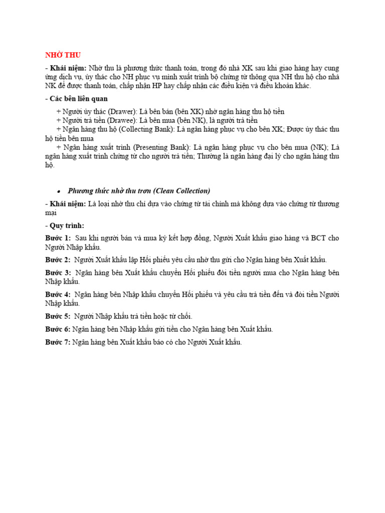 QTXNK - So N Bài | PDF