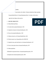 VHND Field Form Cum Check List Rev 01 | PDF | Medical Humanities ...
