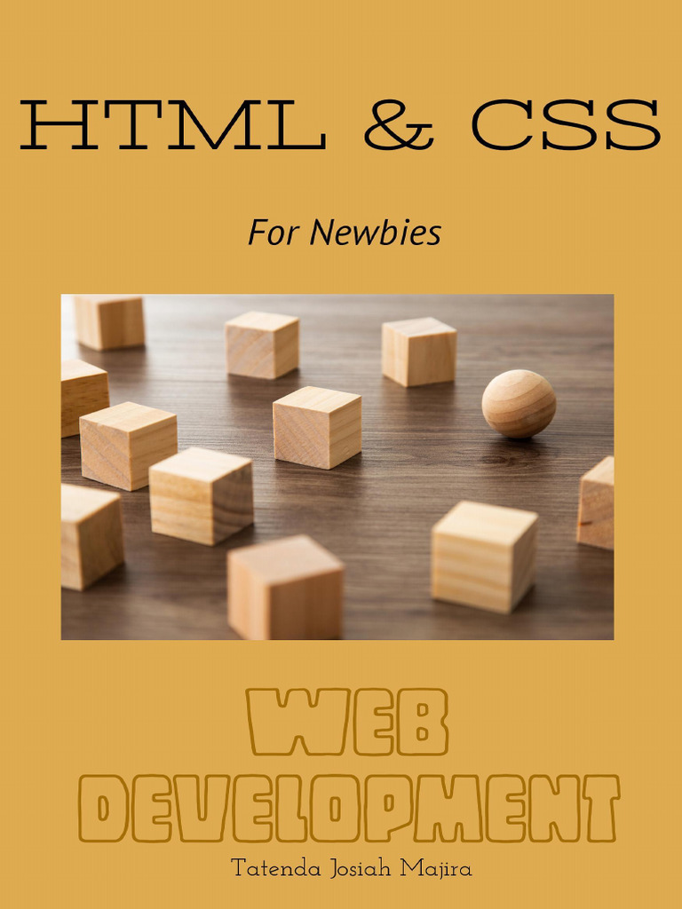 Html And Css For Newbies Standard Pdf Html Element Hyperlink