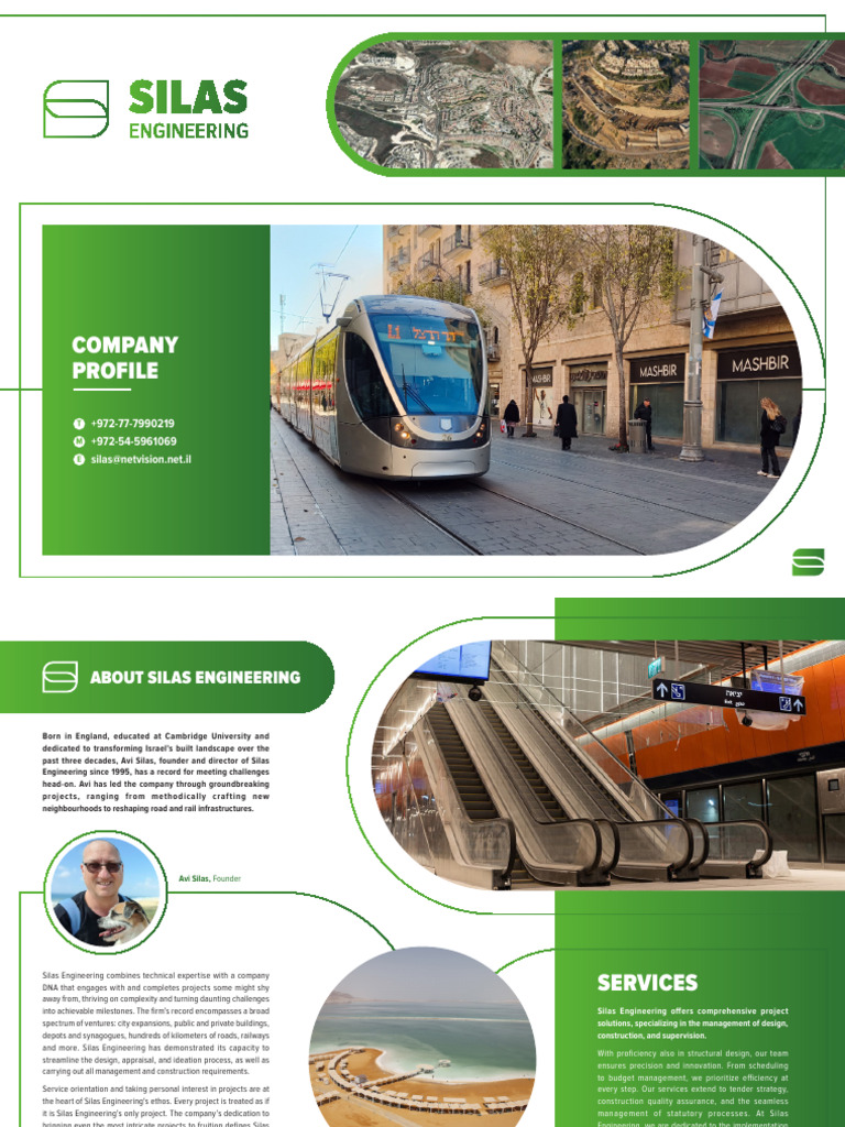 Silas Engineering Company Profile | PDF | Engineering | Business