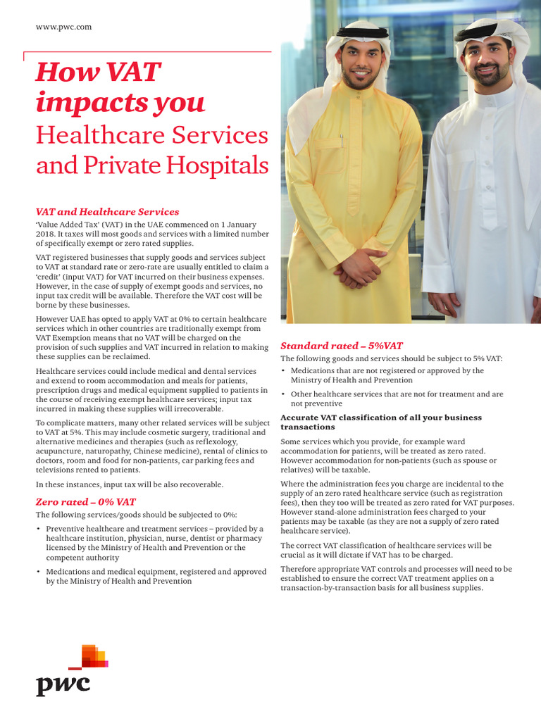 How Vat Impacts You Healthcare | PDF | Value Added Tax | Health Care