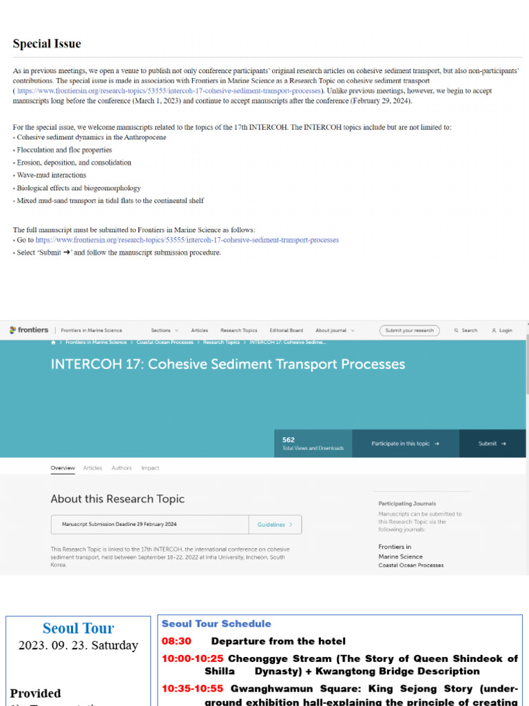 Announcement 20230921 | PDF | Earth Sciences | Physical Geography