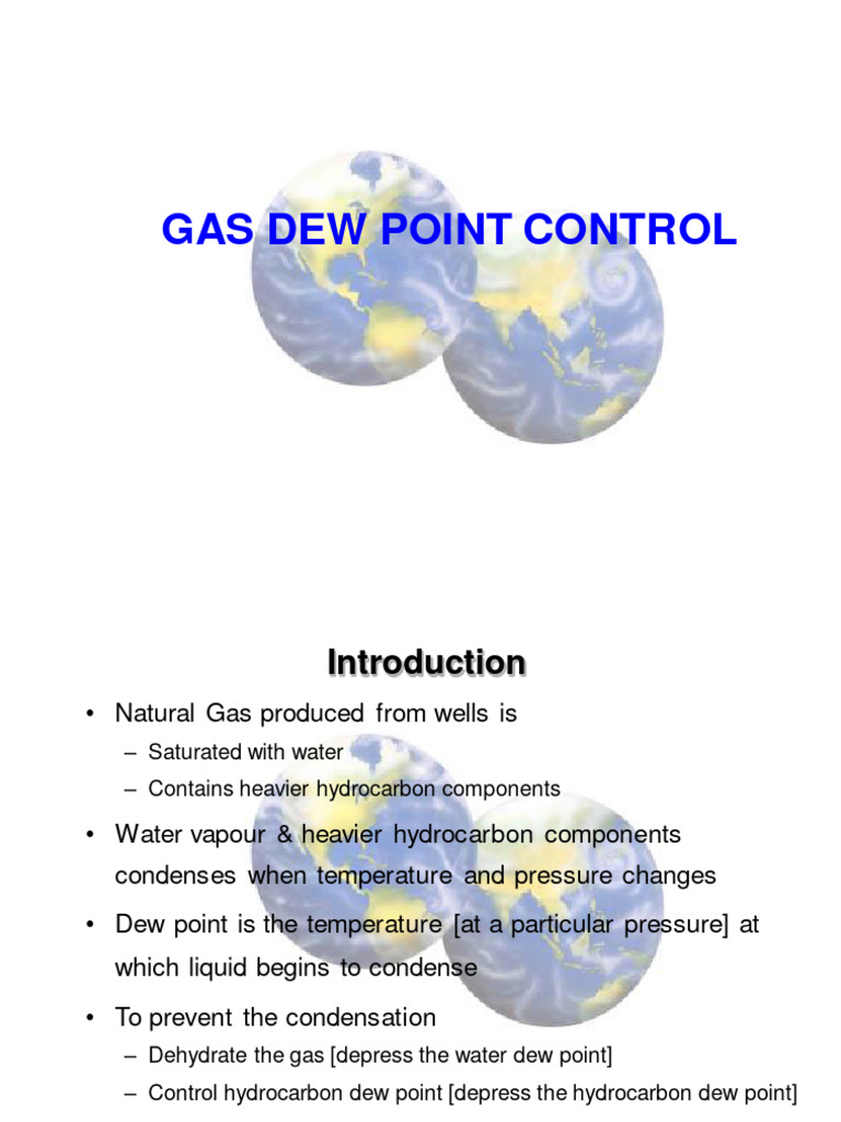 Dew Point Control 1680182238 | PDF | Pressure | Gases