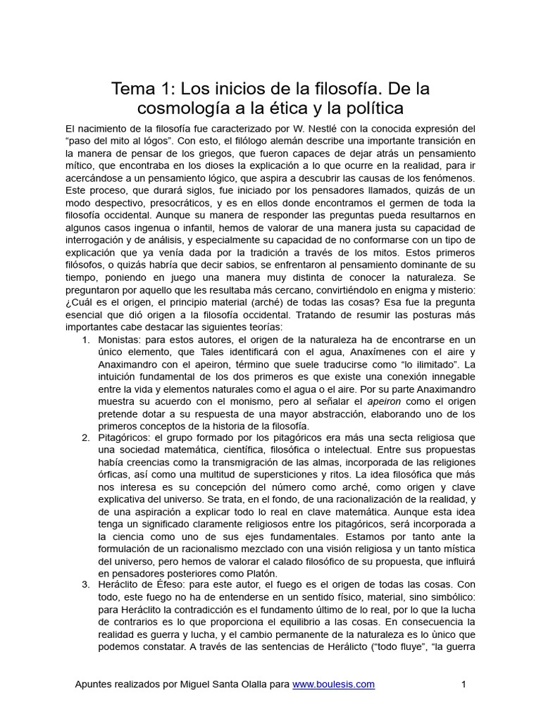 Historia de La Filosofia | PDF | Platón | Conocimiento