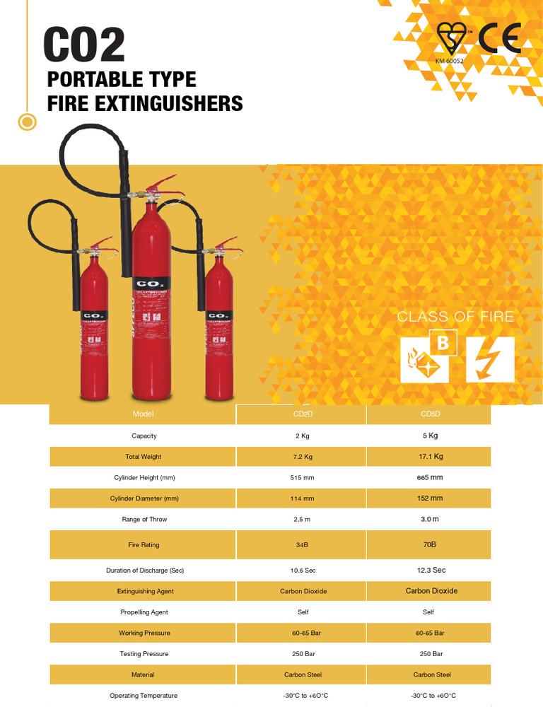 SFFECO-CO2 FIRE-Extignuisher | PDF