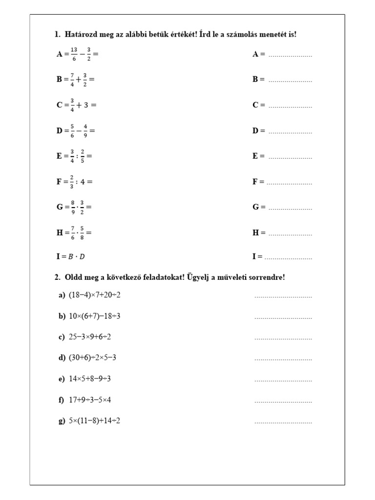 01 SAJÁT Alapfeladatok Gyak | PDF