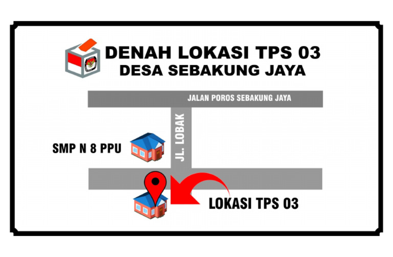 Denah Lokasi TPS 03 | PDF