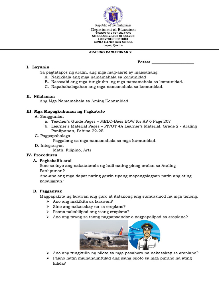 Ap 2 Q3 MRS Aquino Co Demo | PDF