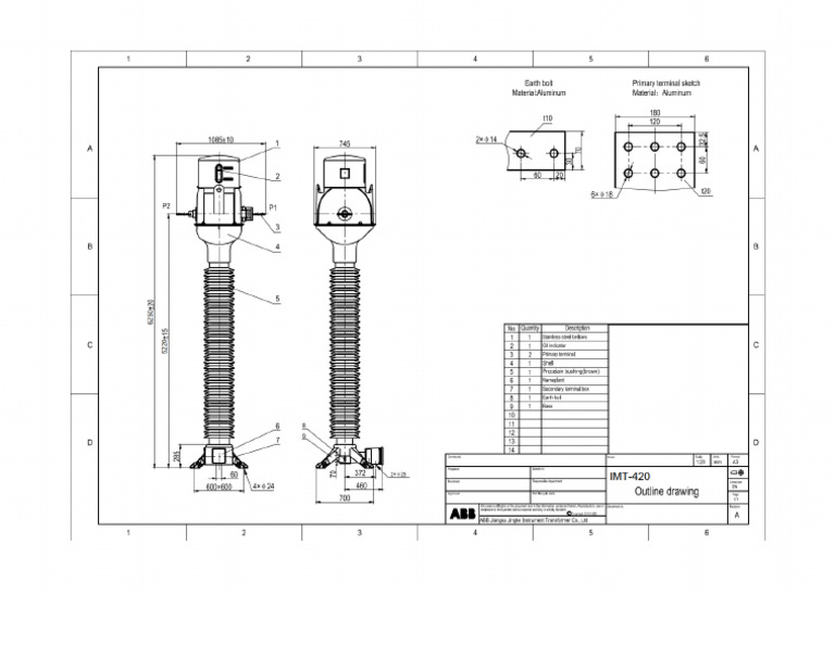 IMT-420 Outline Drawing | PDF