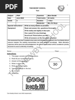 Grade 1 CAPS Life Skills Assesment Term 4 | PDF