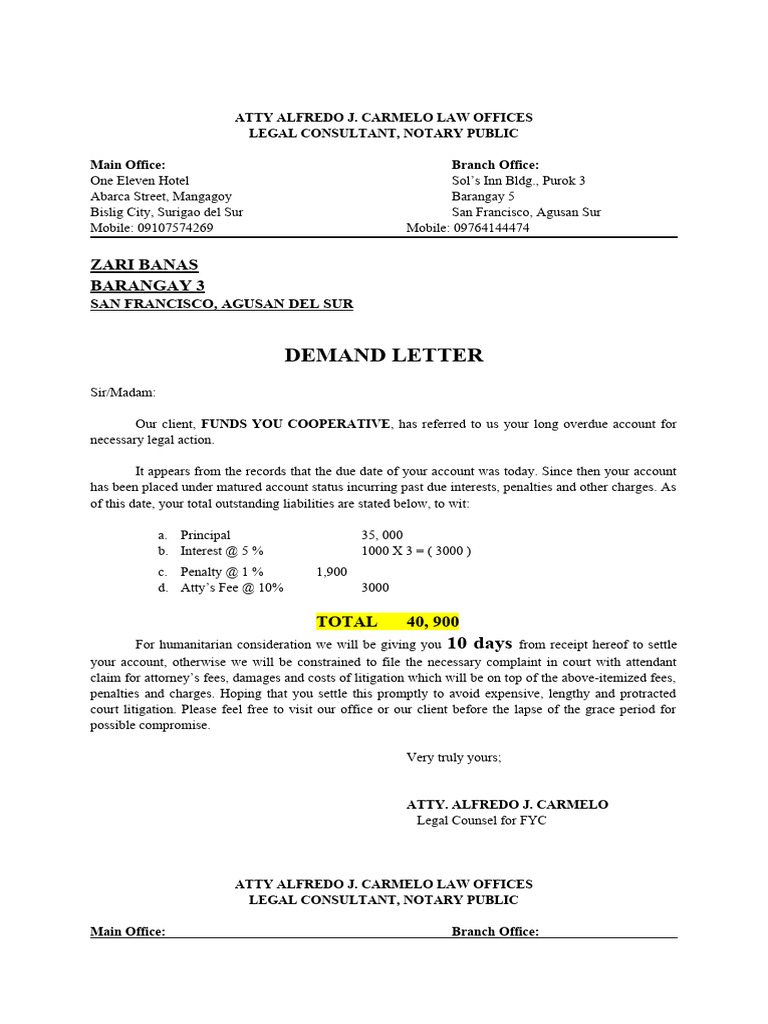 2023 Funds You Coop Draft ... COOP DEMAND | PDF | Lawyer | Complaint