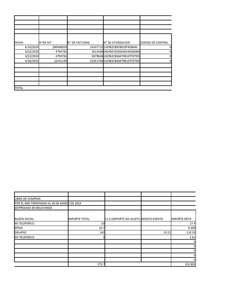 CONTABILIDAD Libro de Compras y Ventas Exel | Descargar gratis PDF | Dinero | Comercio