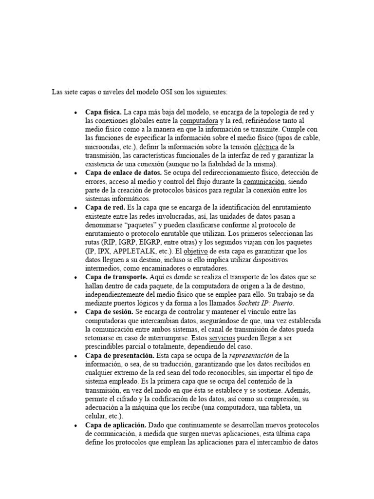 Tarea | PDF | Red privada virtual | Modelo osi