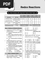 Redox Reactions - PYQ (2012-2024) | PDF | Redox | Chlorine
