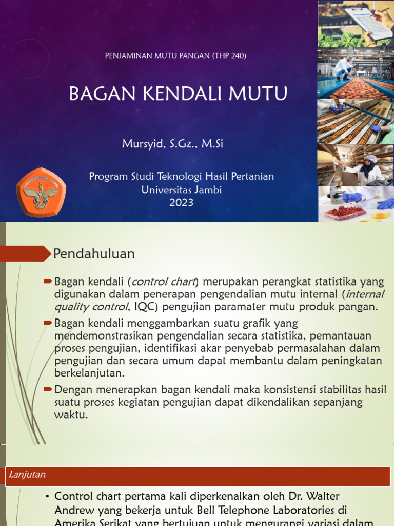 11 Bagan Kendali Mutu | PDF
