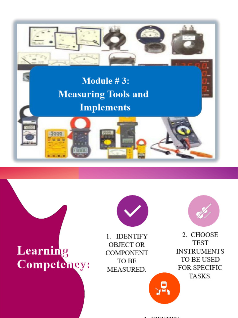 EIM - Measuring Tools | PDF | Direct Current | Metrology