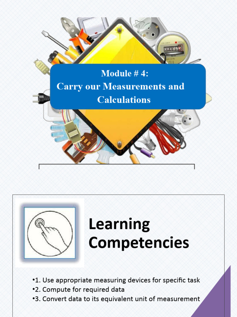 EIM - Measurement & Calculation | PDF | Electricity | Metrology