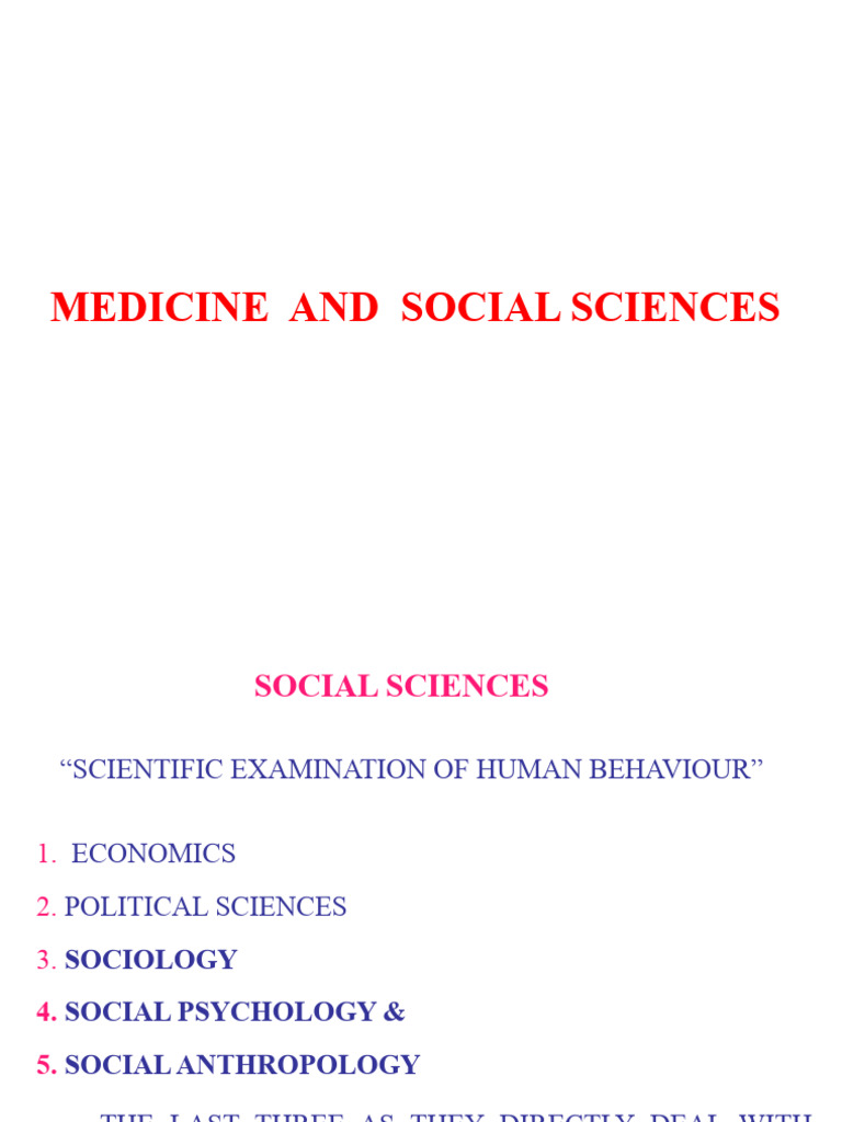 Medicine & Social Sciences - Theory-1 | PDF | Learning | Motivational