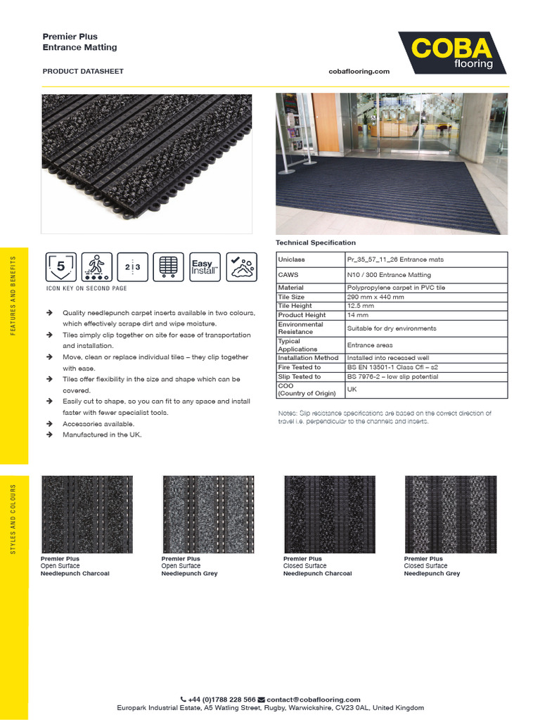 Premier Plus CF Datasheet | PDF