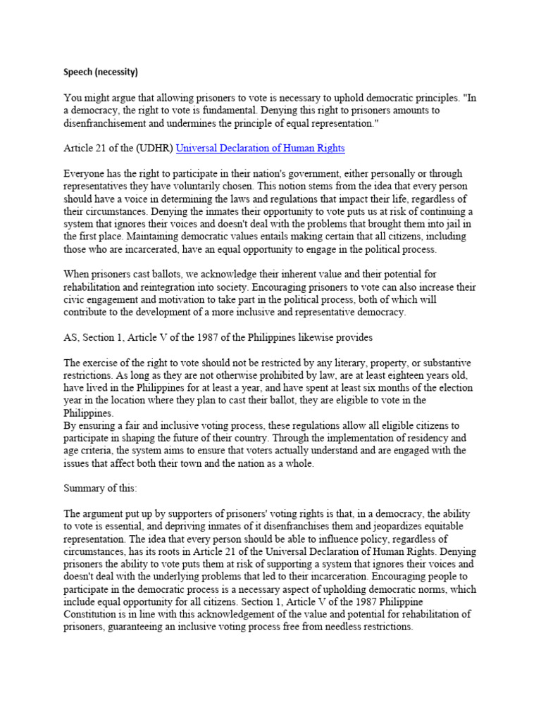 Yacapin - Written-Speech - BSED-EnGLISH 2C | PDF | Democracy ...