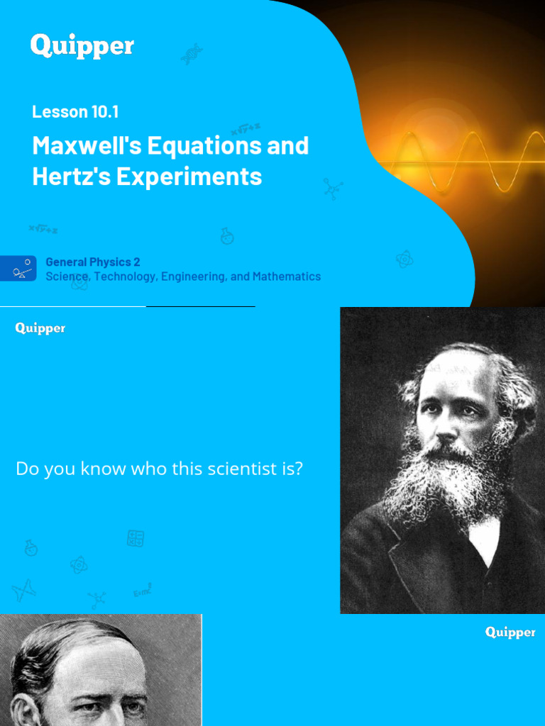 Maxwells Equations And Hertzs Experiments Pdf Magnetic Field Maxwells Equations