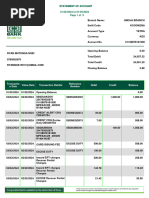 Absa Estatement Acc 2043 20210310 | PDF | Debits And Credits | Receipt