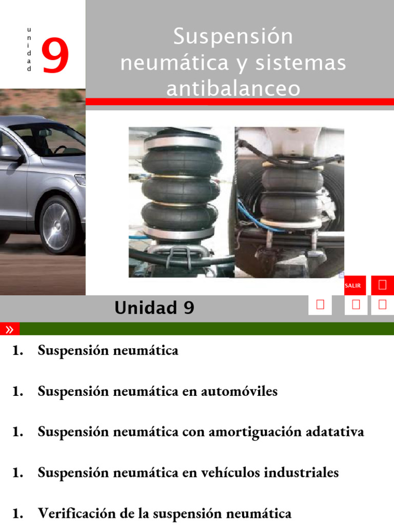Suspensión Neumática y Sistema Antibalanceos | PDF | Eje | Neumático