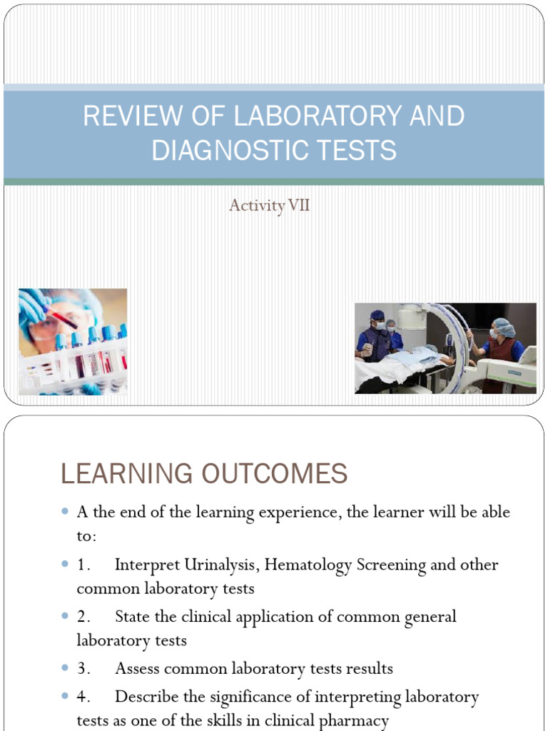 Laboratory Test Interpretation Guide | PDF | White Blood Cell | Granulocyte