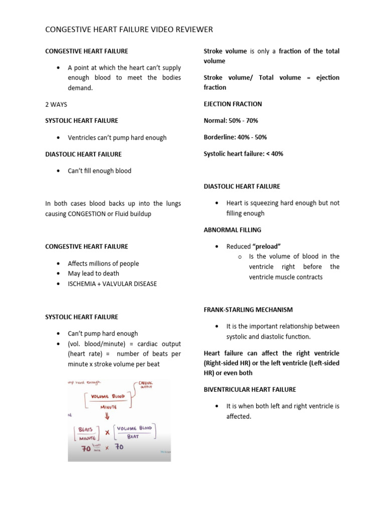 Congestive Heart Failure | PDF | Heart | Angiology