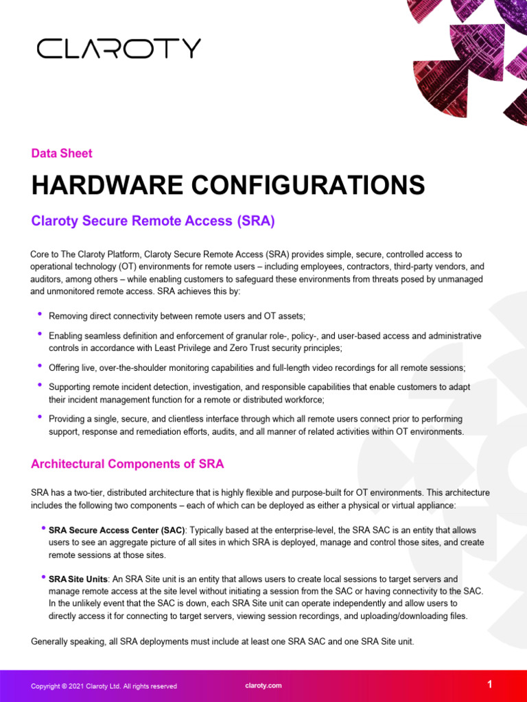 2021 - Q1 - Global - Sra Hardware Configurations - Data Sheet | PDF ... 2021 - Q1 - Global - Sra Hardware Configurations - Data Sheet | PDF ...