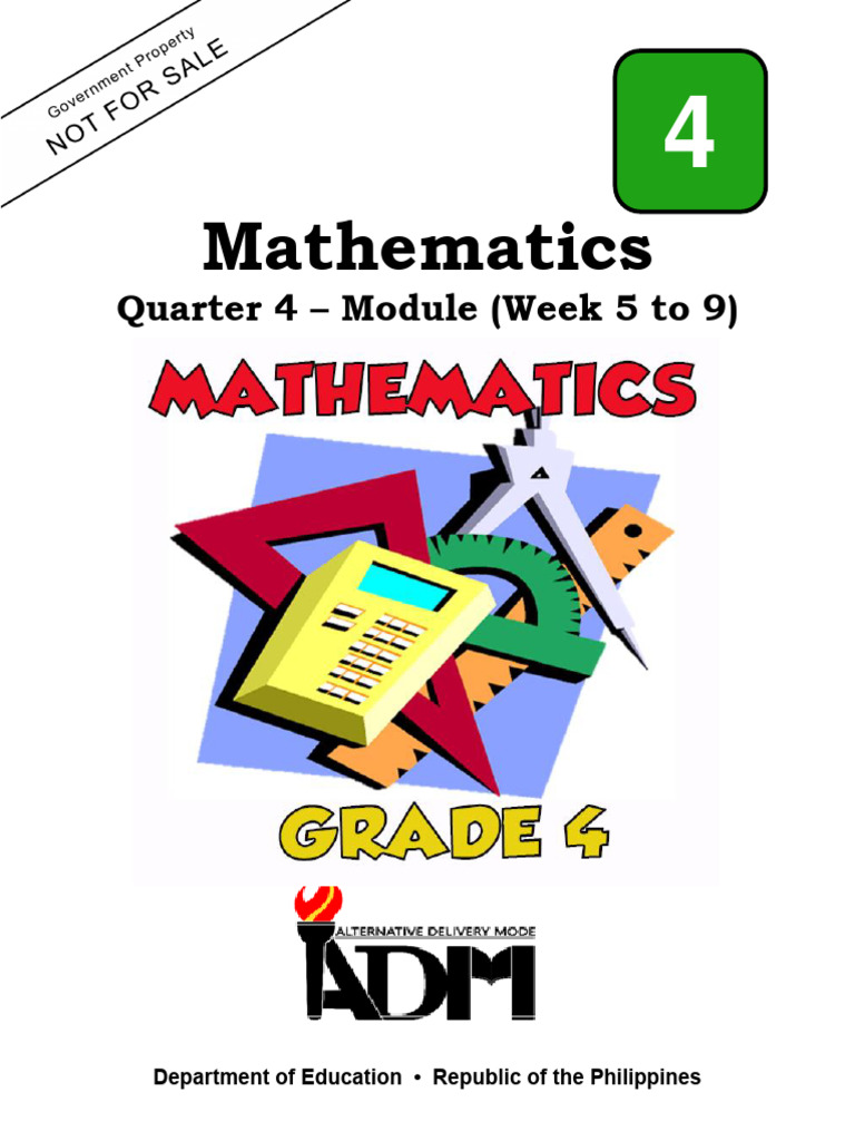4TH GRADING MODULE Week 5 9 GRADE FOUR | PDF | Probability | Chart