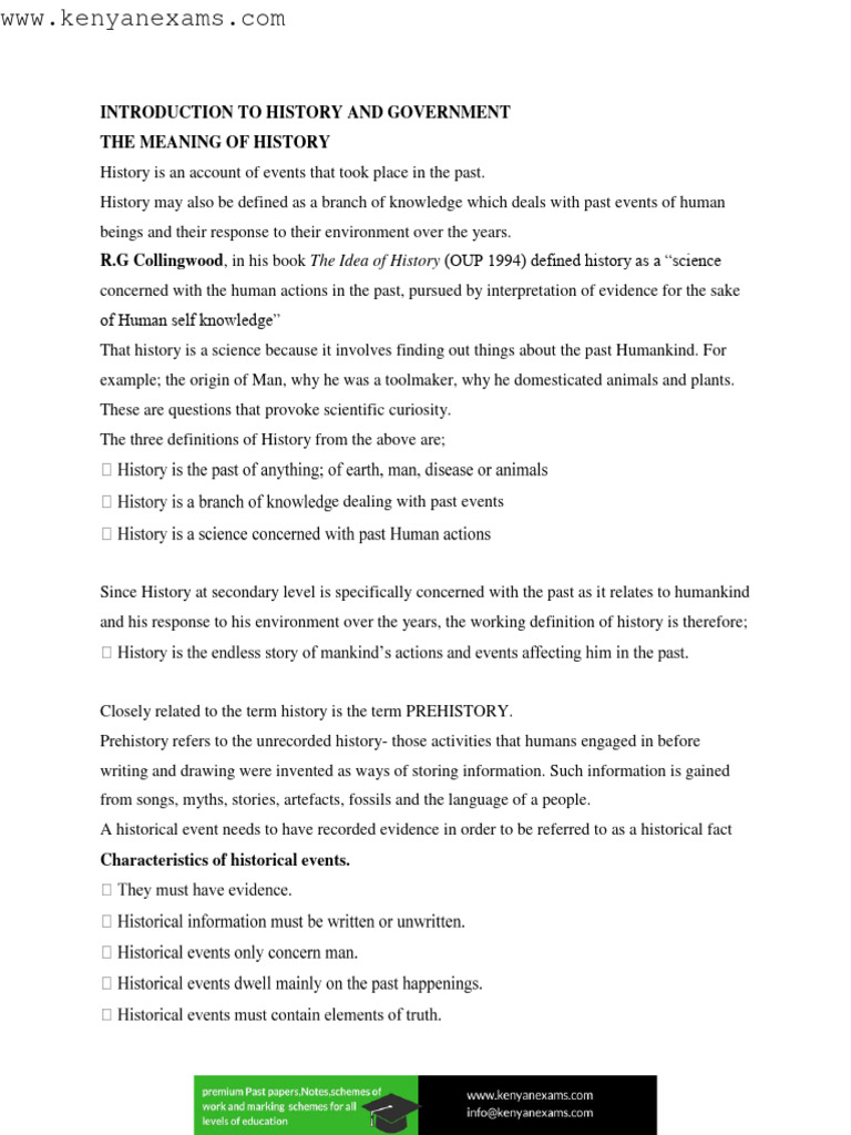 History Form 1 | PDF | Radioactive Decay | Ape
