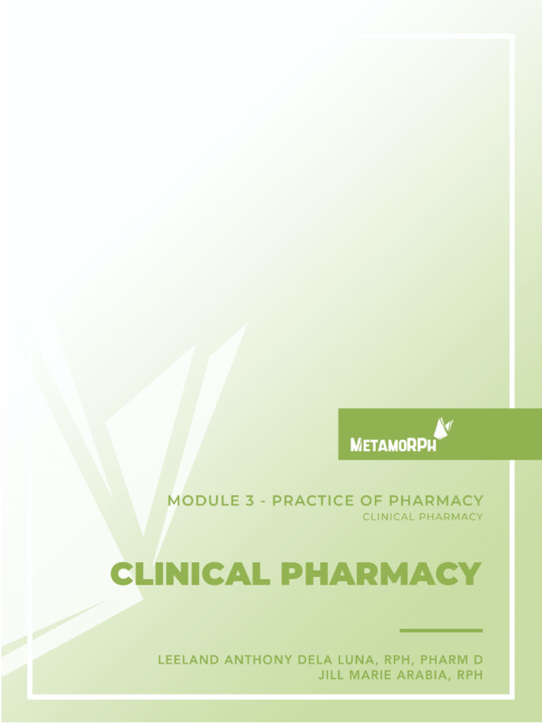 Clinical Pharmacy | PDF | Pharmacy | Medical Prescription