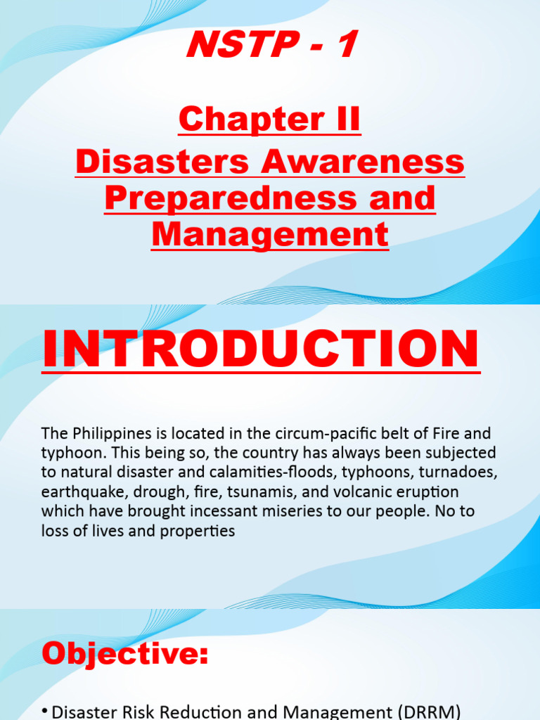NSTP Powerpoint DRRM | PDF | Natural Disasters | Hazards