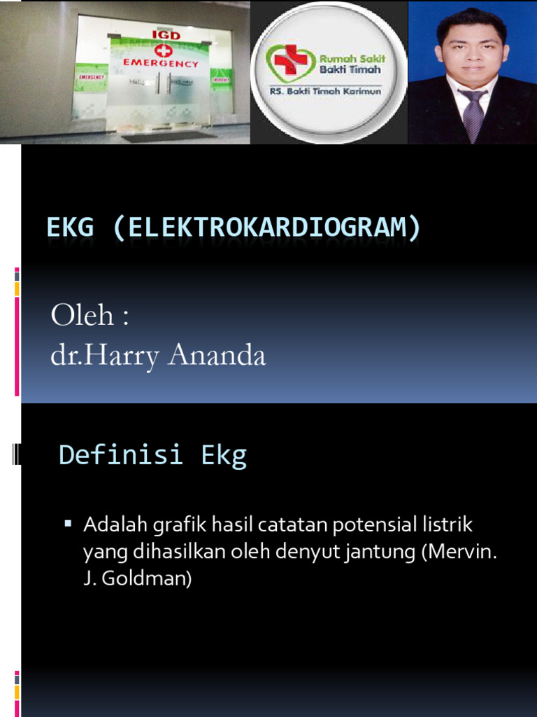 Presentasi Ekg DR Harry | PDF