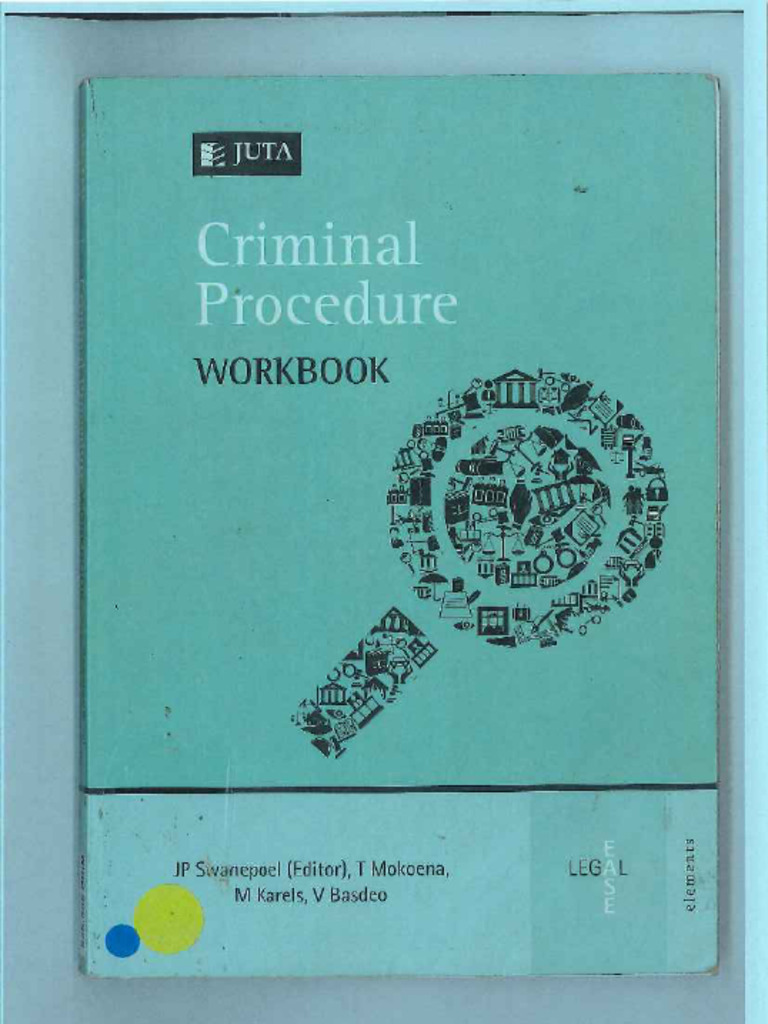 Criminal Procedure Workbook | PDF
