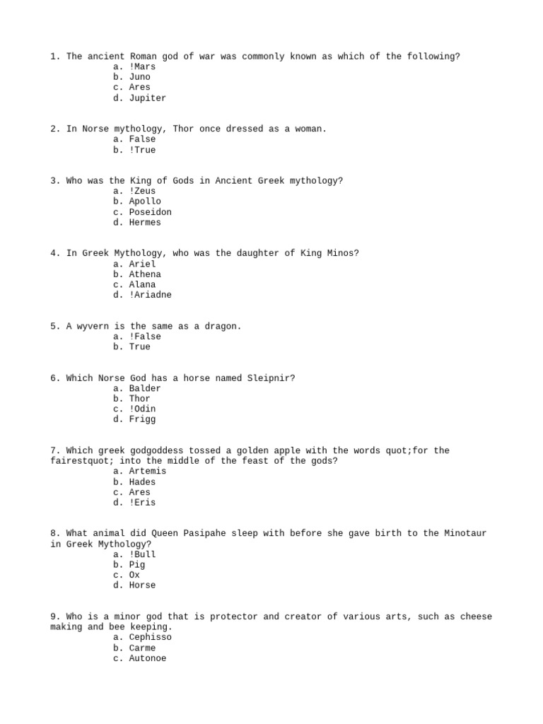 ENGL249 Project Winter 2019 2 | PDF | Greek Mythology | William Shakespeare